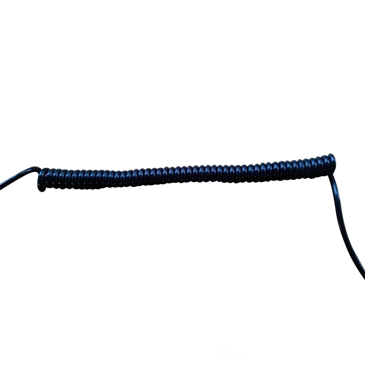 Spring Coiled Retractable Cable For RTDs With Two Open Ends - Buy ...